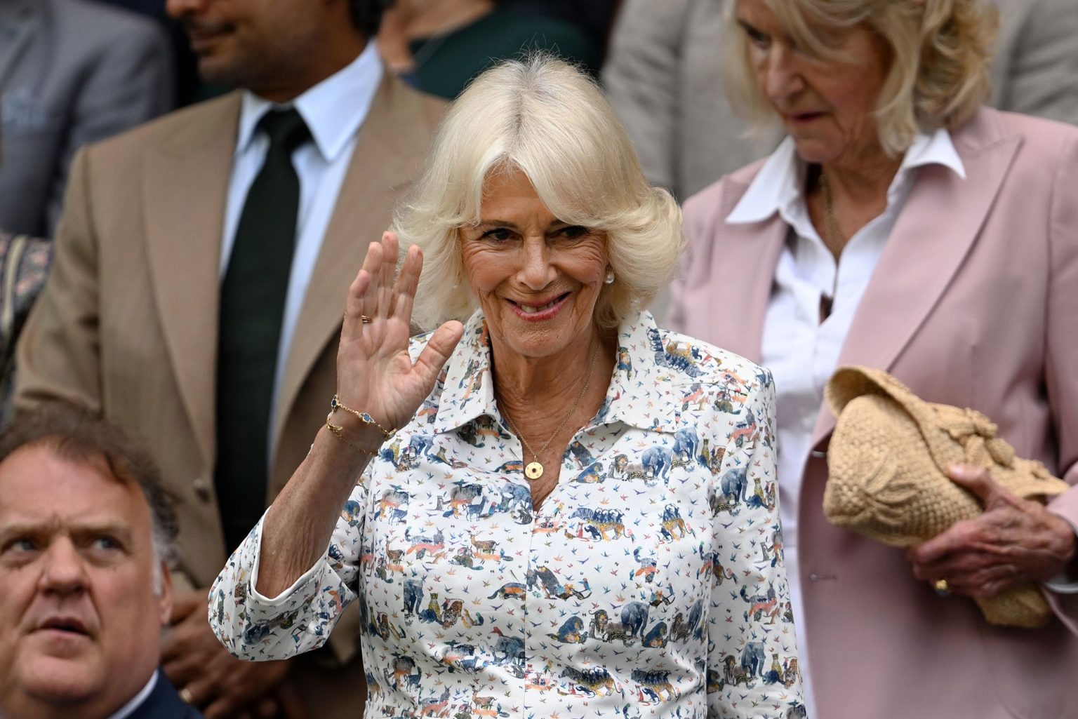 Las estrellas (y royals) llenan las gradas y el palco real de Wimbledon ...